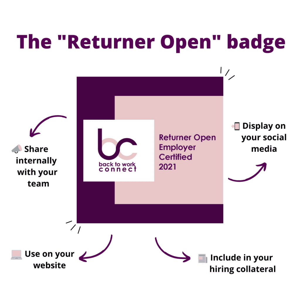 Introducing the Returner Open Badge - Back to Work Connect