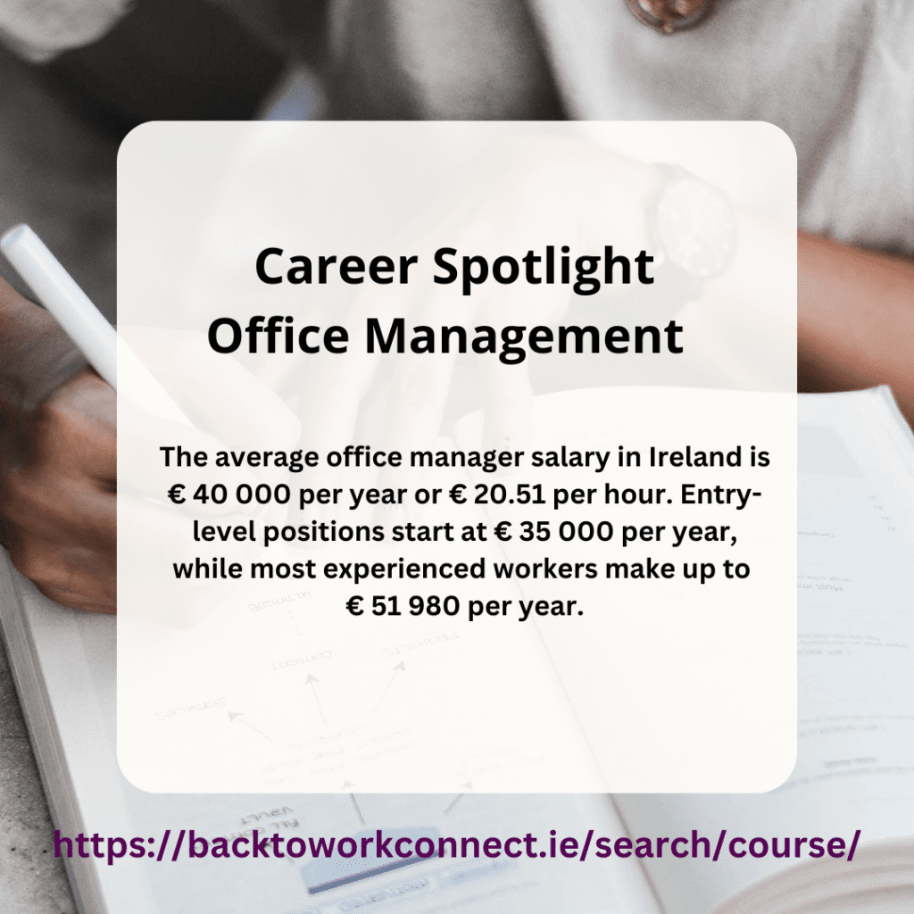 Career Spotlight - Office Management - Back to Work Connect