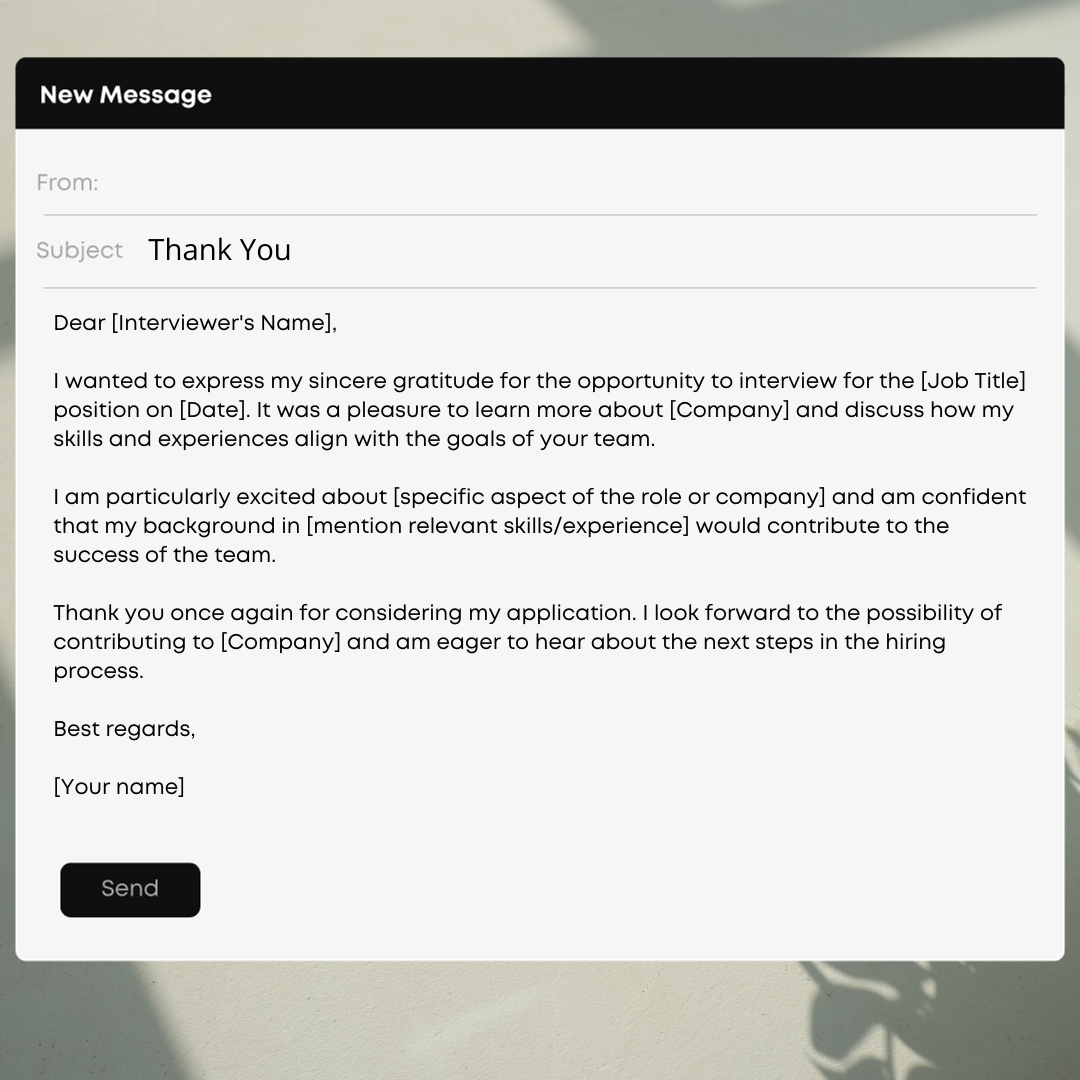 Thank You Note After Interview? Here's What You Need to Know - Back to Work Connect