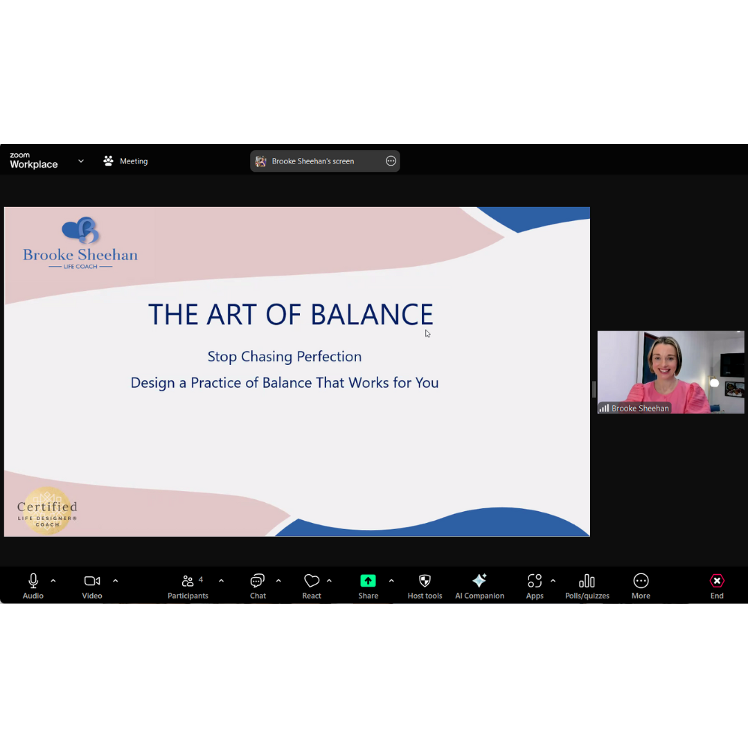 The Art of Balance: Finding Harmony in Life - Back to Work Connect